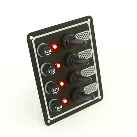 Marine Fuse Panel With Switch