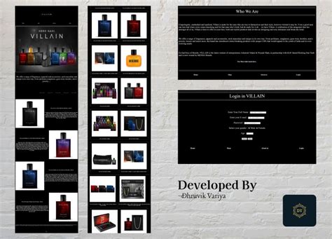 dhruvik variya on linkedin html webdevelopment villainperfum