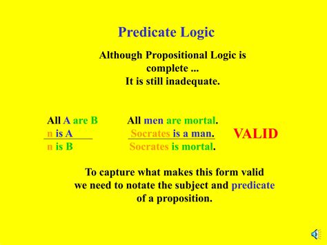 Predicate Logic In Artificial Intelligence PPT Programming Languages Computing
