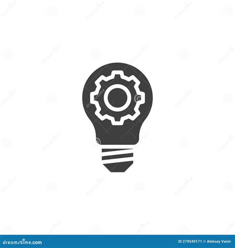 Idea Generation Vector Icon Stock Vector Illustration Of Solid Vector 279549171