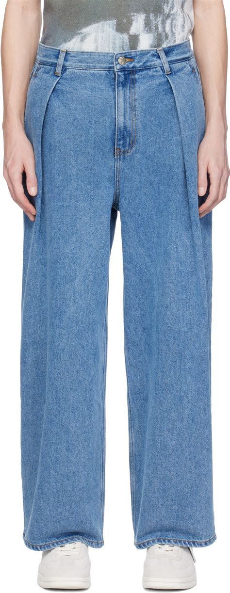 ADER Error Blue Sig TRS Tag 02 Jeans ADER Error