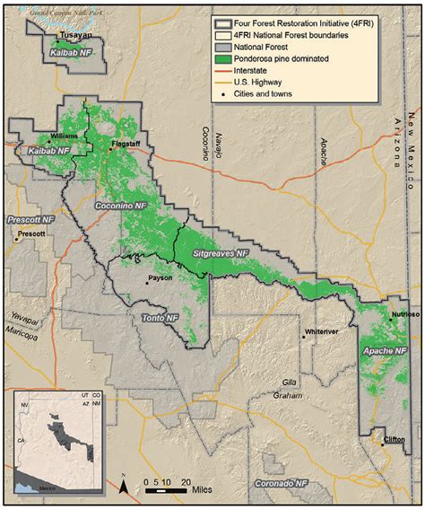 Az National Forest Maps Horton Fire Map Watch Duty