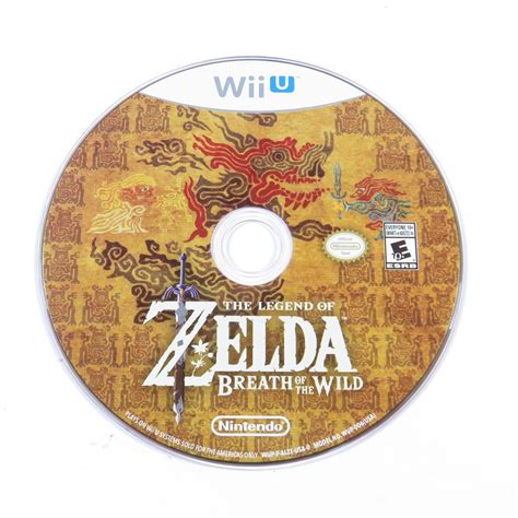 Zelda Breath Of The Wild Video Game For The Nintendo Wii U