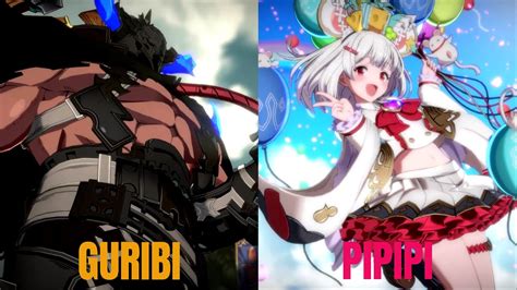 Gbvsr High Level Gameplay Guribi Vaseraga Vs Pipipi Vikala Youtube