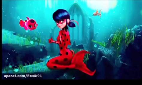 دختر کفشدوزکی تبدیل به پری دریایی