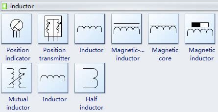Inductor Schematic Symbols Inductor Circuit Symbols Alhfo