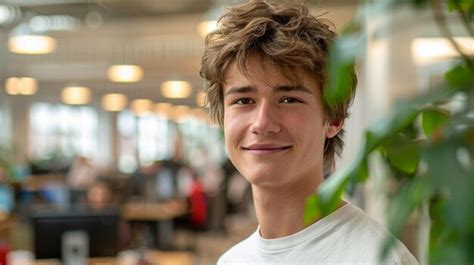 Premium Photo Smiling Firmware Engineer Headshot