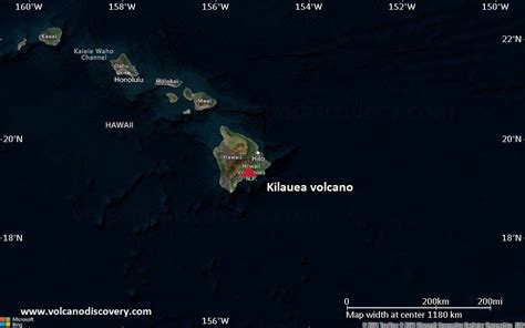 Kilauea Volcano Hawaii Facts And Information Volcanodiscovery