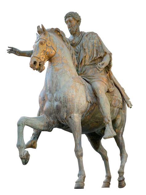 The Equestrian Statue Of Marcus Aurelius Ancient Roman Bronze