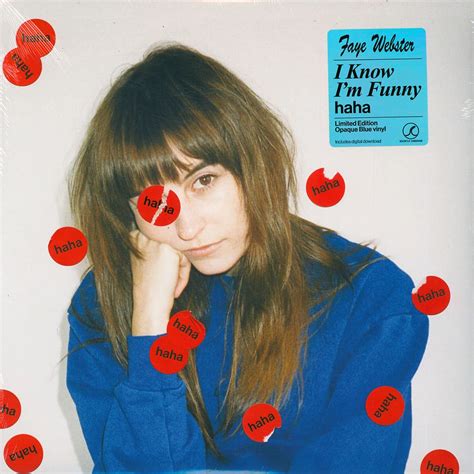 Faye Webster I Know Im Funny Haha Blue Vinyl Edition Vinyl Lp