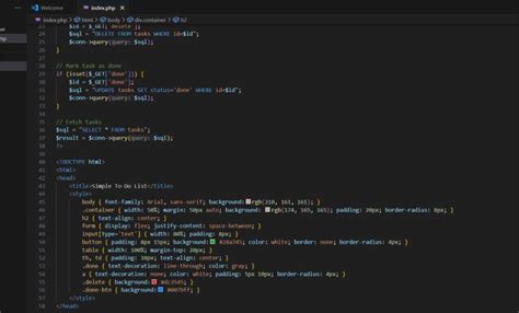 Webdevelopment Php Mysql Frontend Backend Todoapp Rashmi Kaveesha