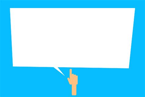 평면 디자인 비즈니스 벡터 일러스트 레이 션 빈 복사본 공간 텍스트 광고 웹사이트 프로 모션에 대 한 Esp 배너 템플릿 백 핸드 검지 손가락 가리키는 위쪽 방향으로 빈