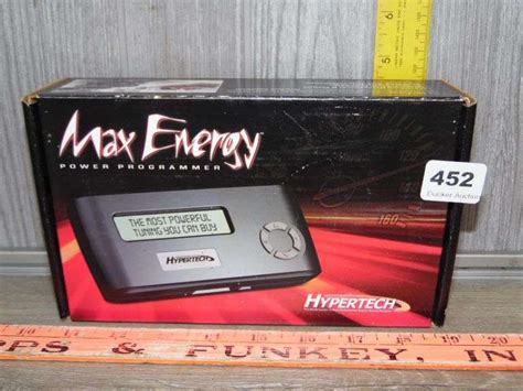 Hypertech Max Energy Power Programmer Gas Or Diesel Dunker Auction
