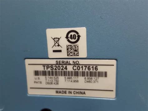 Máy Hiện Sóng Kỹ Thuật Số Tektronix Tps2024 Nubicom