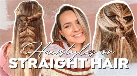 Really Pretty Hairstyles For Straight Hair