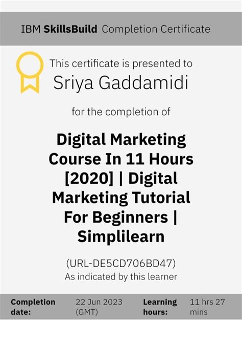 Sriya Gaddamidi On Linkedin Im Thrilled To Share That I Received An