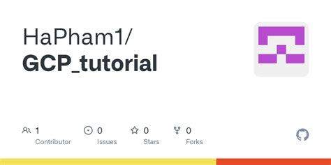 Github Hapham Gcp Tutorial