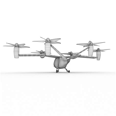 Toyota Evtol Drone 3d Model Cgtrader
