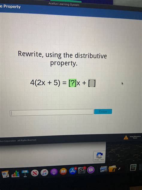 Answered Rewrite Using The Distributive… Bartleby