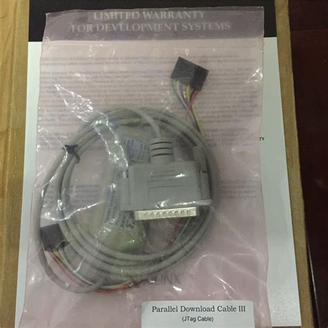 Xilinx สายเคเบิลขนาน Iii Dlc5 พอร์ตขนาน ตัวดาวน์โหลด Jtag Hw Pc Iii Shopee Thailand