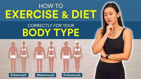 How To Exercise And Diet Correctly For Your Body Type Joanna Soh