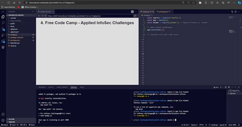 Information Security With Helmetjs Install And Require Helmet
