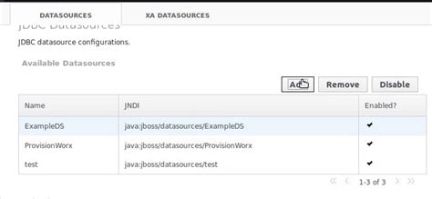 Creating Mysql Datasource In Wildfly 8 Tutorialsjoint