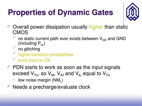 PPT Dynamic CMOS Logic Enhancing Speed And Reduced Loading PowerPoint Presentation ID