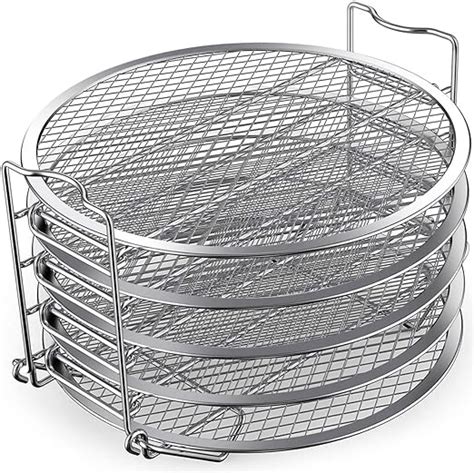 Hands Diy Air Fryer Dehydrator Rack Compatible W Ninja Foodi 65qt And 8qt Food Grade Stainless