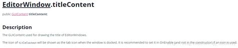 Unity Editor 基础篇（三）：自定义窗口unity Selectablelabel Csdn博客