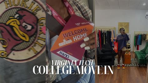 Cd Moving Into Virginia Tech Youtube