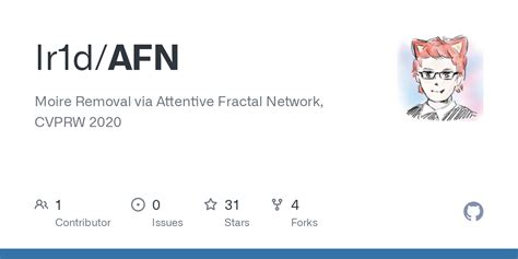 Github Ir D Afn Moire Removal Via Attentive Fractal Network Cvprw