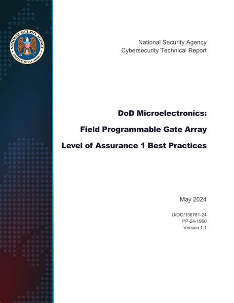 Dod Microelectronics Guidance Nsa Cybersecurity