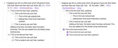 Data Hides In The Reading Mode For Multi Level Indentation Bug Reports Obsidian Forum