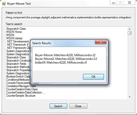 Fast Text Search With Boyer Moore