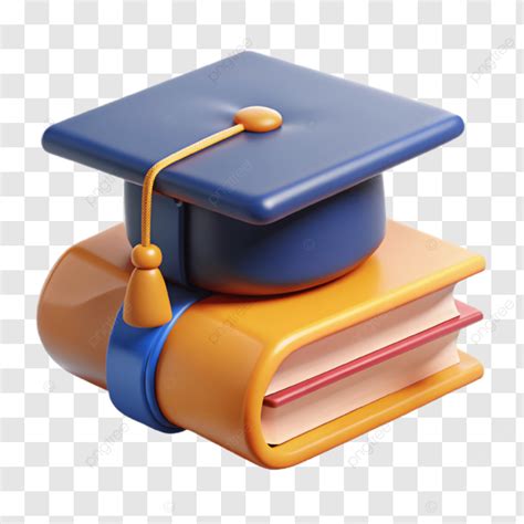 3차원 책 와 모자 의 졸업 3d 졸업식 날 눈금 Png 일러스트 및 이미지 에 대한 무료 다운로드 Pngtree