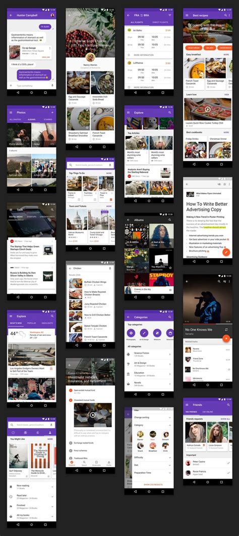 Ultimate Library Of UI Elements App Templates And Style Guides Combined Into High Quality