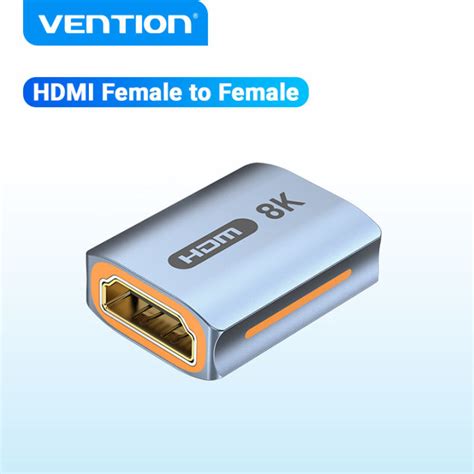 Vention Hdmi Extender Adapter Hdmi Female To Female Connector K Hdmi Extension Converter