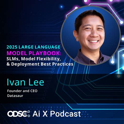 Ai Podcast Odsc Generativeai Llms Slms Aiinnovation Open Data Science Conference Odsc