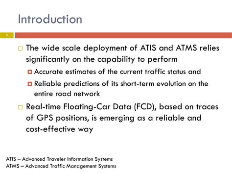 Ppt Traffic Estimation And Prediction Based On Real Time Floating Car Data Powerpoint