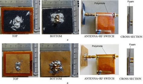 Prototype Of The Antennas A Graphene Based B Copper Based Download Scientific Diagram