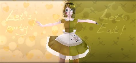Mmd Fnaf Toy Chica And Old Chica Rin By Nuttyfawn On Deviantart