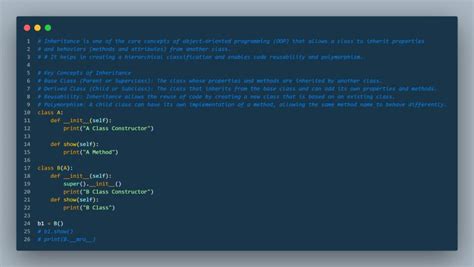Rohit Katkar On Linkedin Python Datascience Oop Inheritance