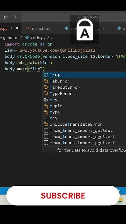 Create Qr Codes In 30 Seconds With Python Python Coding Learnpython Shorts Trending Youtube