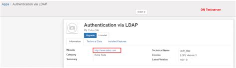 Odoo Ldap Module Not Working Correctly Between Different Server Stack