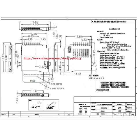 10 Stks Partij Push Push Type TF Micro SD Card Soc Vicedeal