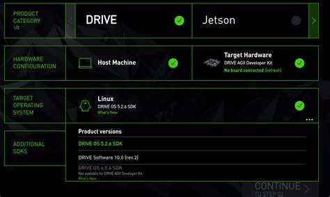 SDK Manager Does Not Show The Drive OS Option DRIVE AGX Xavier General NVIDIA
