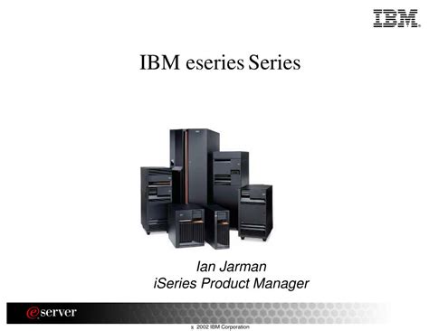 PPT IBM Eseries Series PowerPoint Presentation Free Download ID
