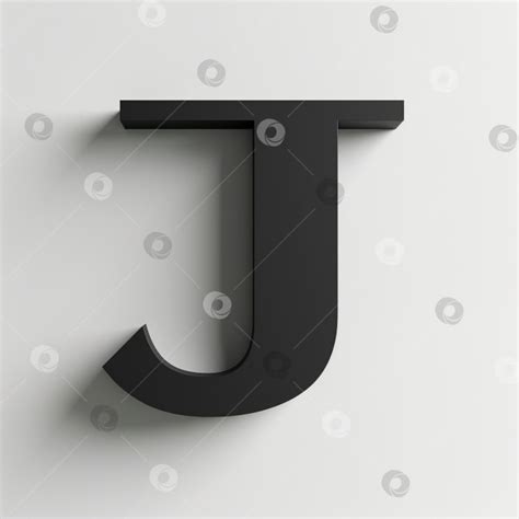 Логотип с черной буквой J шрифтом выполненный в стиле минимализма на сером фоне Ozero