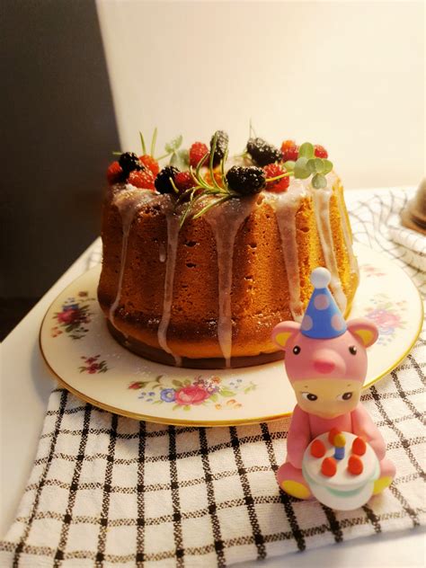 레몬구겔호프 홈베이킹산딸기 레몬케이크미니케이크